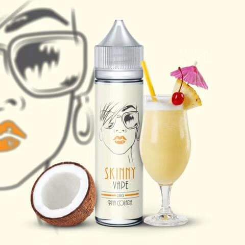 Pina Colada By Skinny Vape 60ml 3 mg | 360 To Vape | Vape Dubai
