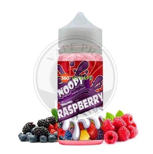 Raspberry By Snoopy 100ml 3mg | 360 To Vape | Snoopy Vape Dubai