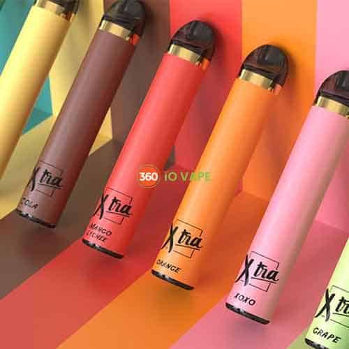 Xtra Disposable Vape Device 5ml 1500 Puffs | 360 To Vape