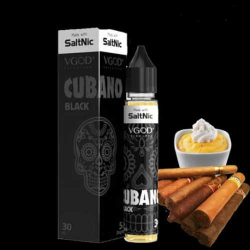 Cubano Black By VGOD saltnic 30ml – 360 To Vape Dubai Abu Dhabi