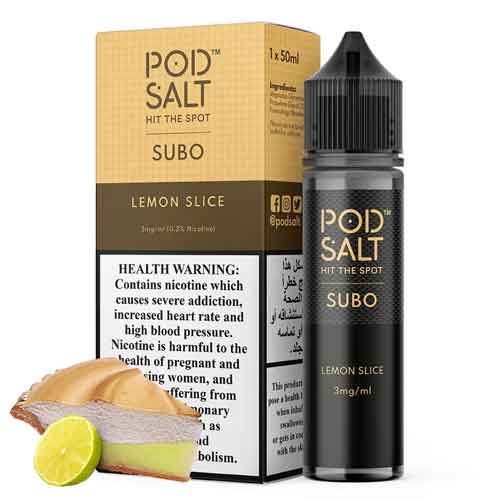 POD SALT - LEMON SLICE – 360 To Vape – Pod Salt Abu Dhabi
